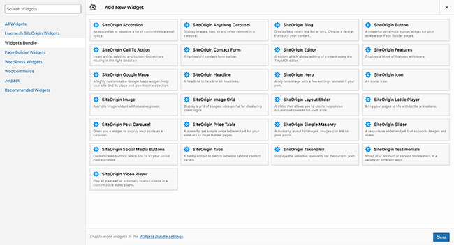 Page Builder by SiteOrigin plugin WordPress【Guía】