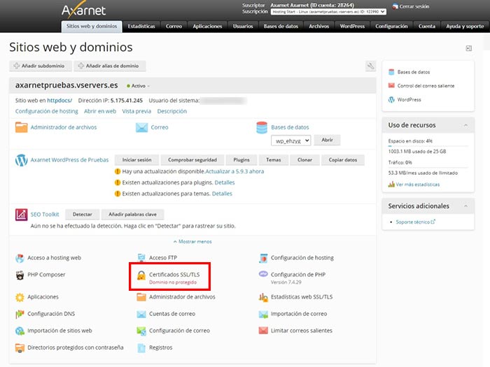 Cambiar de HTTP a HTTPS con un certificado SSL 【Pasos】
