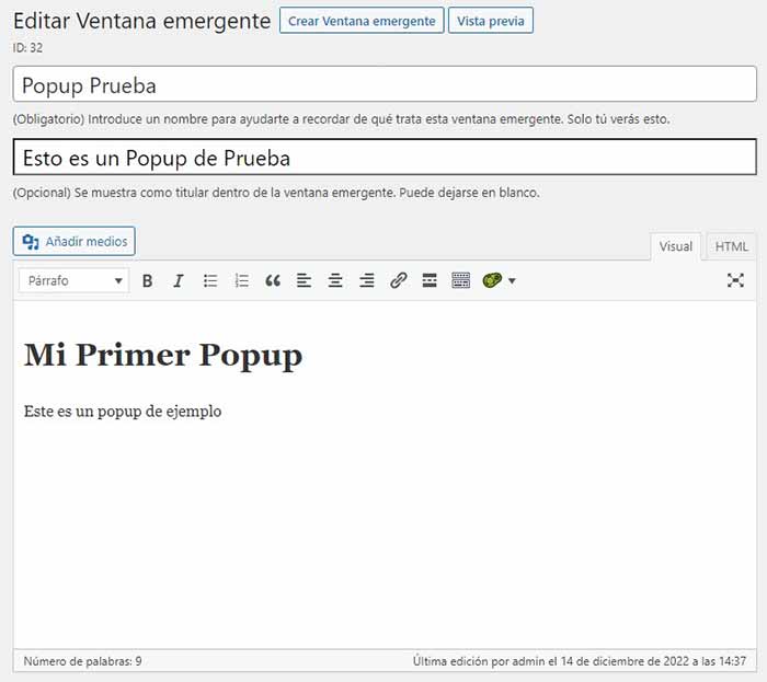 Crear pop ups en WordPress con 3 plugins distintos 【Guía】