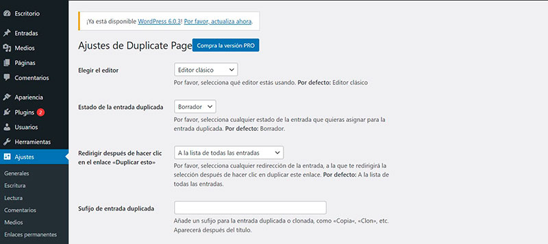 Cómo duplicar páginas y entradas en WordPress【Pasos】