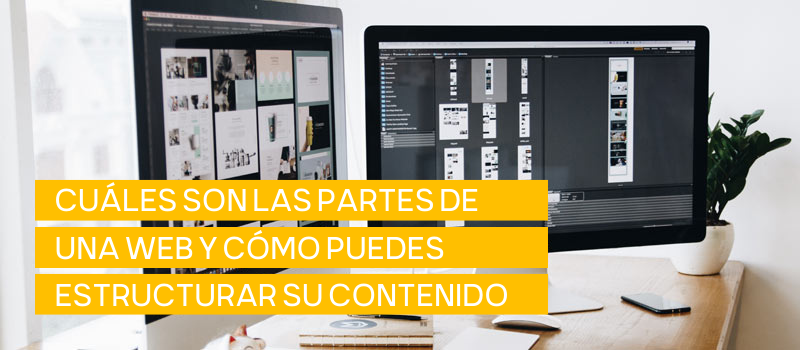 Partes de una web: Cuál es su estructura y contenido 【Guía】