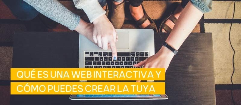 Cómo crear un sitio web con contenido interactivo 【Ejemplos】