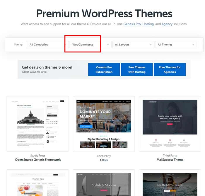 Mejores sitios para descargar temas WooCommerce【Top】