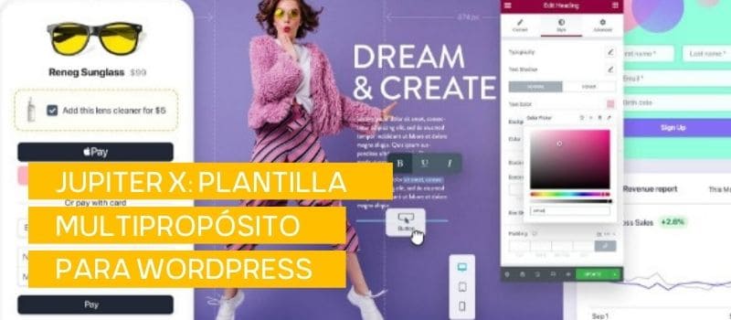 Jupiter X plantilla para WordPress multipropósio【Revisión】