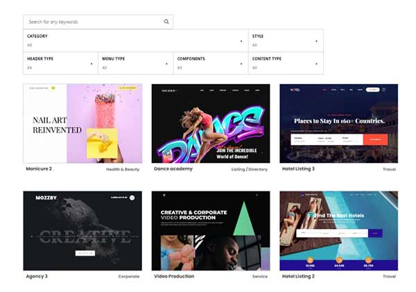 Jupiter X plantilla para WordPress multipropósio【Revisión】