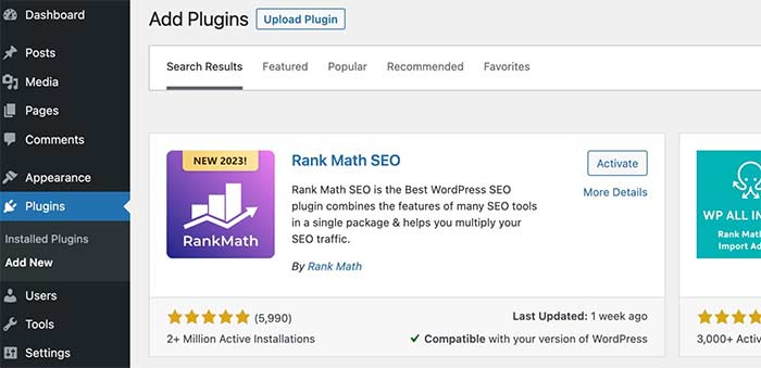 Rank Math: El plugin de SEO definitivo【WordPress】