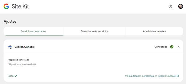 Cómo configurar Site Kit de Google en WordPress