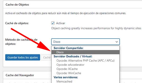 Aviso de caché de objetos persistente en WordPress【Solución】