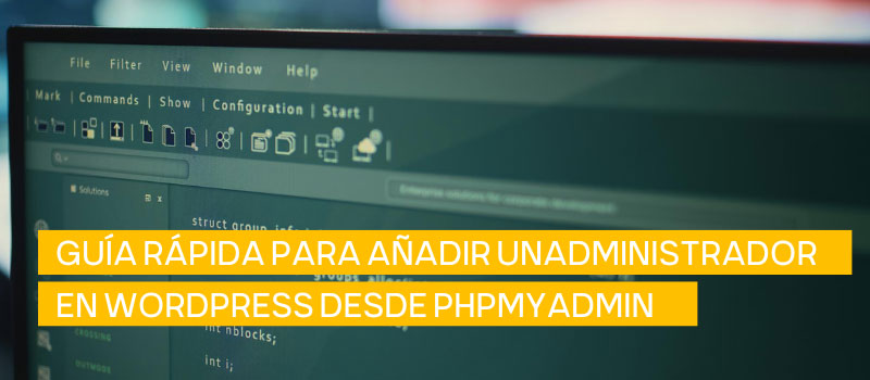 Crear un Administrador de WordPress desde phpMyAdmin 【Guía】