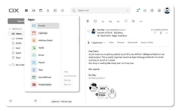 OX APP Suite: Solución de correo y ofimática【Guía】