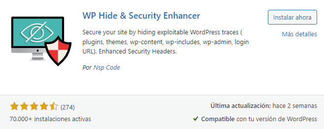 WP Hide Security para proteger tu WordPress【Seguridad Web】