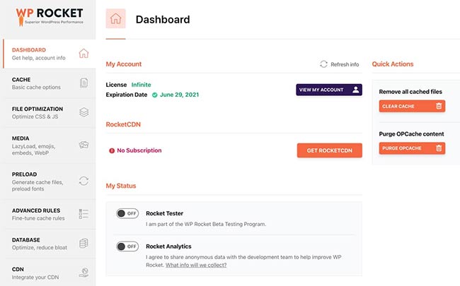 Optimiza WordPress con el plugin WP Rocket 【Guía】
