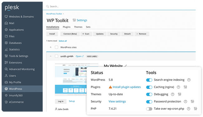 Plesk: El panel de control para gestionar tu hosting【Guía】