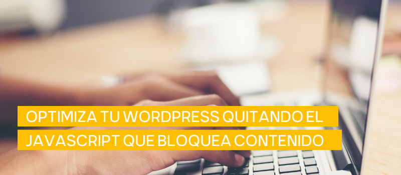 Quitar el JavaScript que bloquea el contenido web 【WordPress】