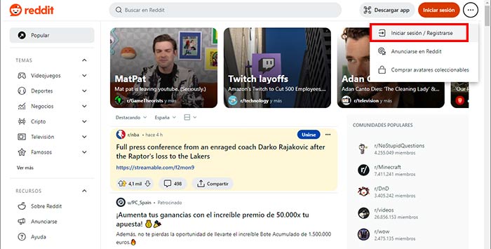 Reddit: Guía para principiantes 【Qué es y Cómo Usarlo】