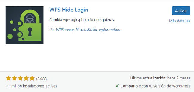 Cómo proteger WordPress con el plugin WPS Hide Login 【Guía】
