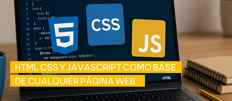 HTML CSS y JavaScript la base de cualquier web【Guía】