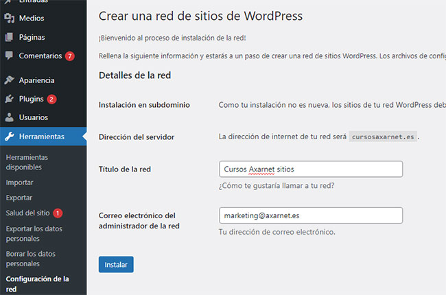 Cómo configurar WordPress Multisite en 2025 【Guía】